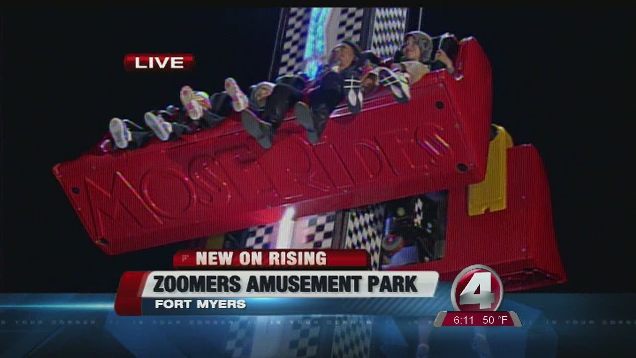 Alex checks out the new ride at Zoomers - YouTube