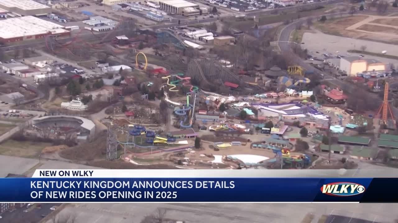 Kentucky Kingdom releases details of new rides opening in 2025 - YouTube