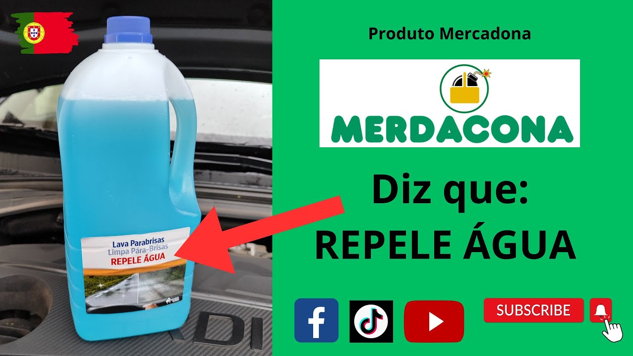 Repelente de chuva mercadona...Repele a água mesmo? - YouTube
