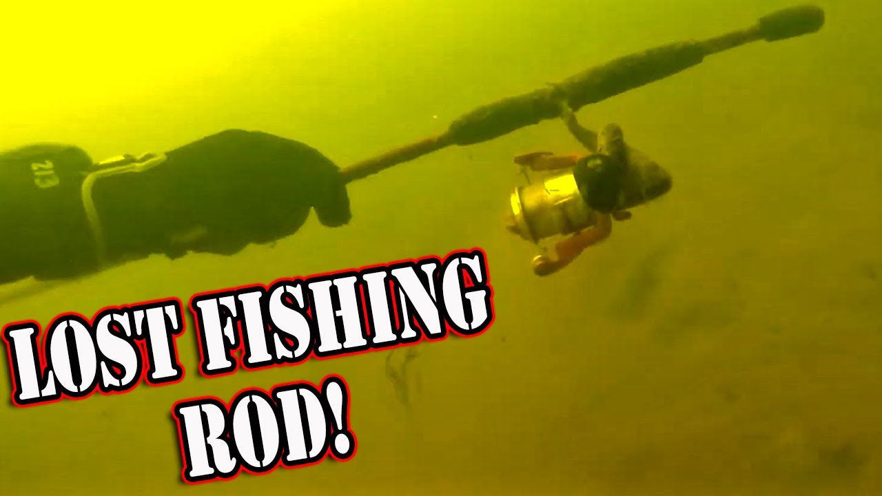 I Found A Fisherman's Expensive Fishing Rod Underwater! - YouTube