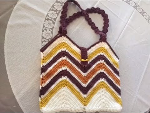 Örgü çanta yapımı (anlatımlı) 3