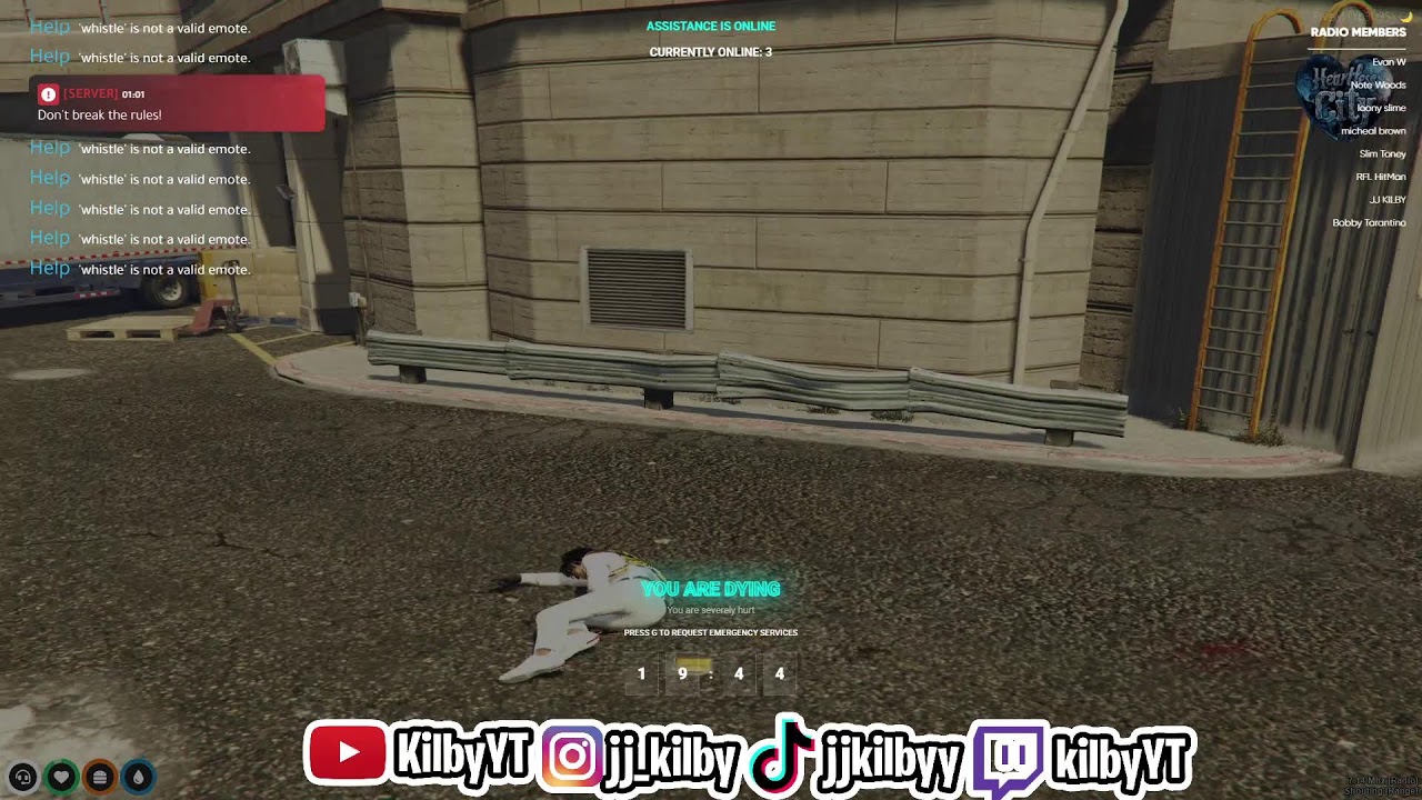 heartless city rp WAR TTK - YouTube