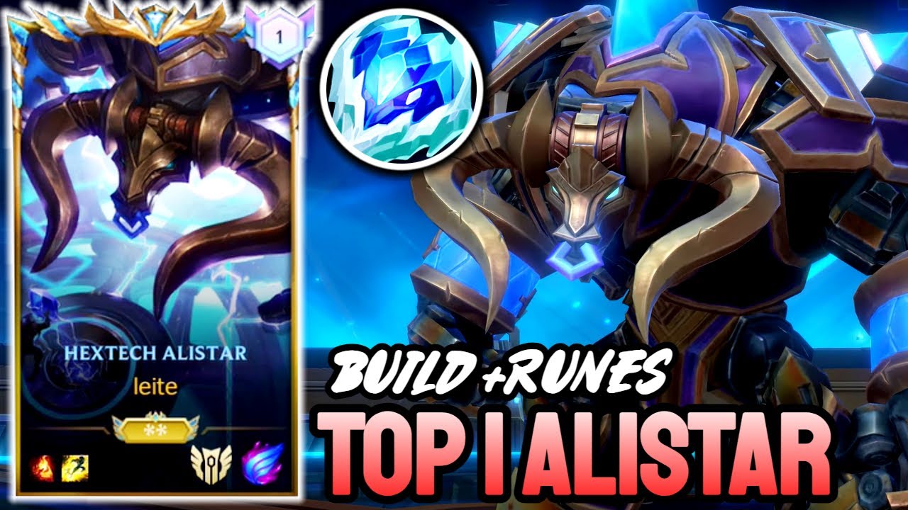 WILD RIFT ALISTAR - TOP 1 ALISTAR GAMEPLAY - SOVEREIGN RANKED - YouTube