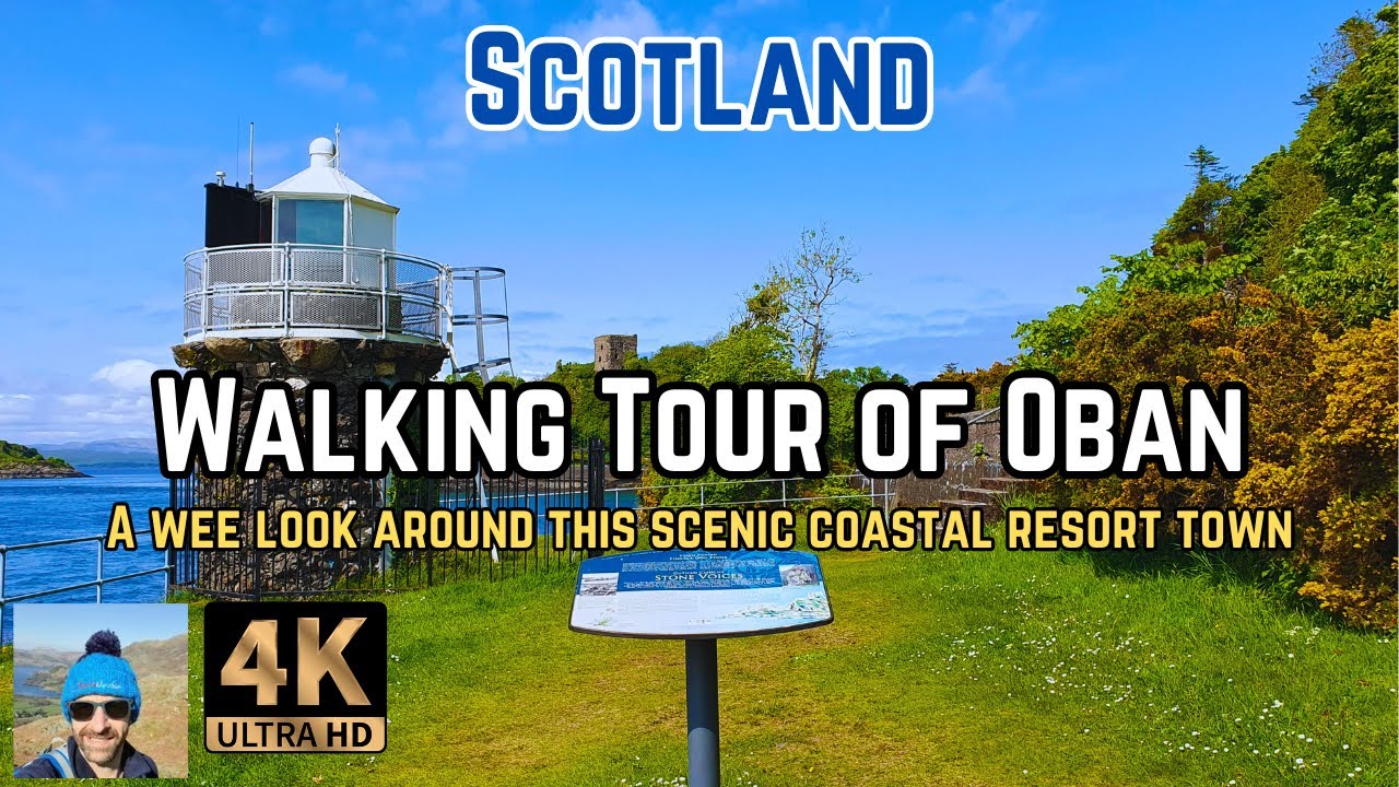 Walking Tour of OBAN in SCOTLAND - YouTube