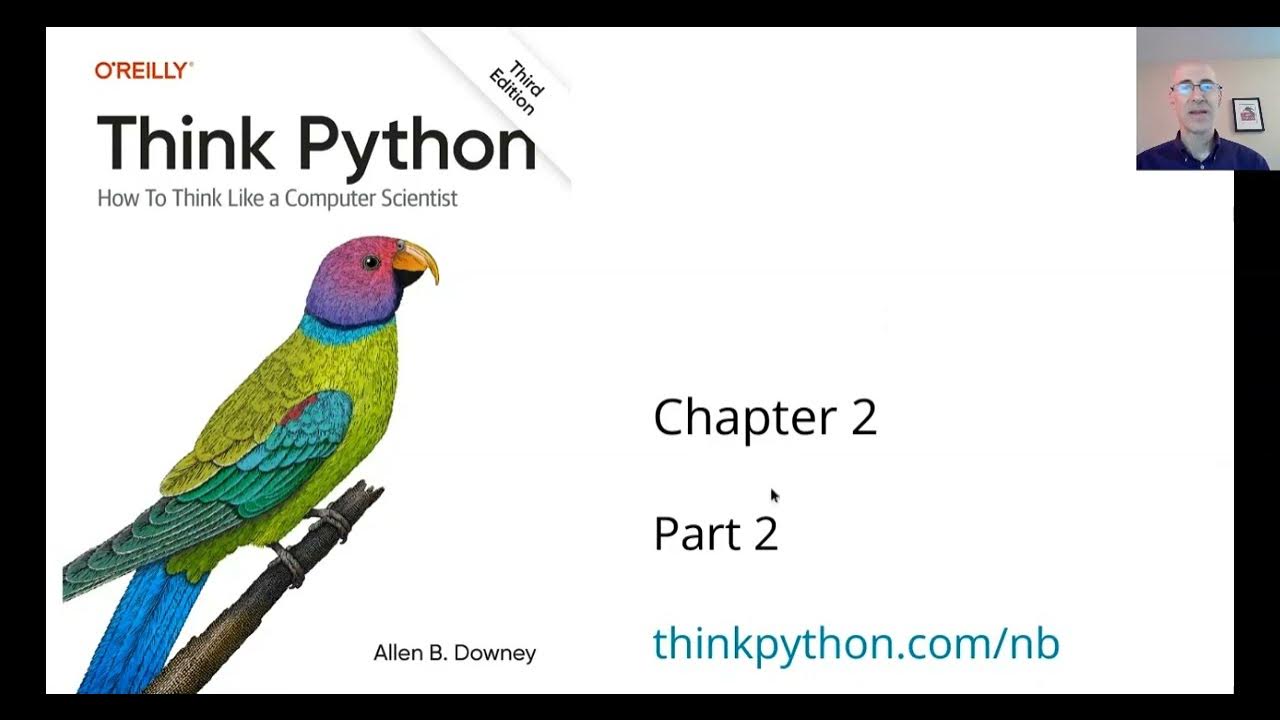 Think Python Chapter 2 Part 2 - YouTube