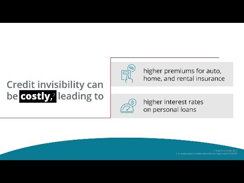 The cost of credit invisibility - YouTube