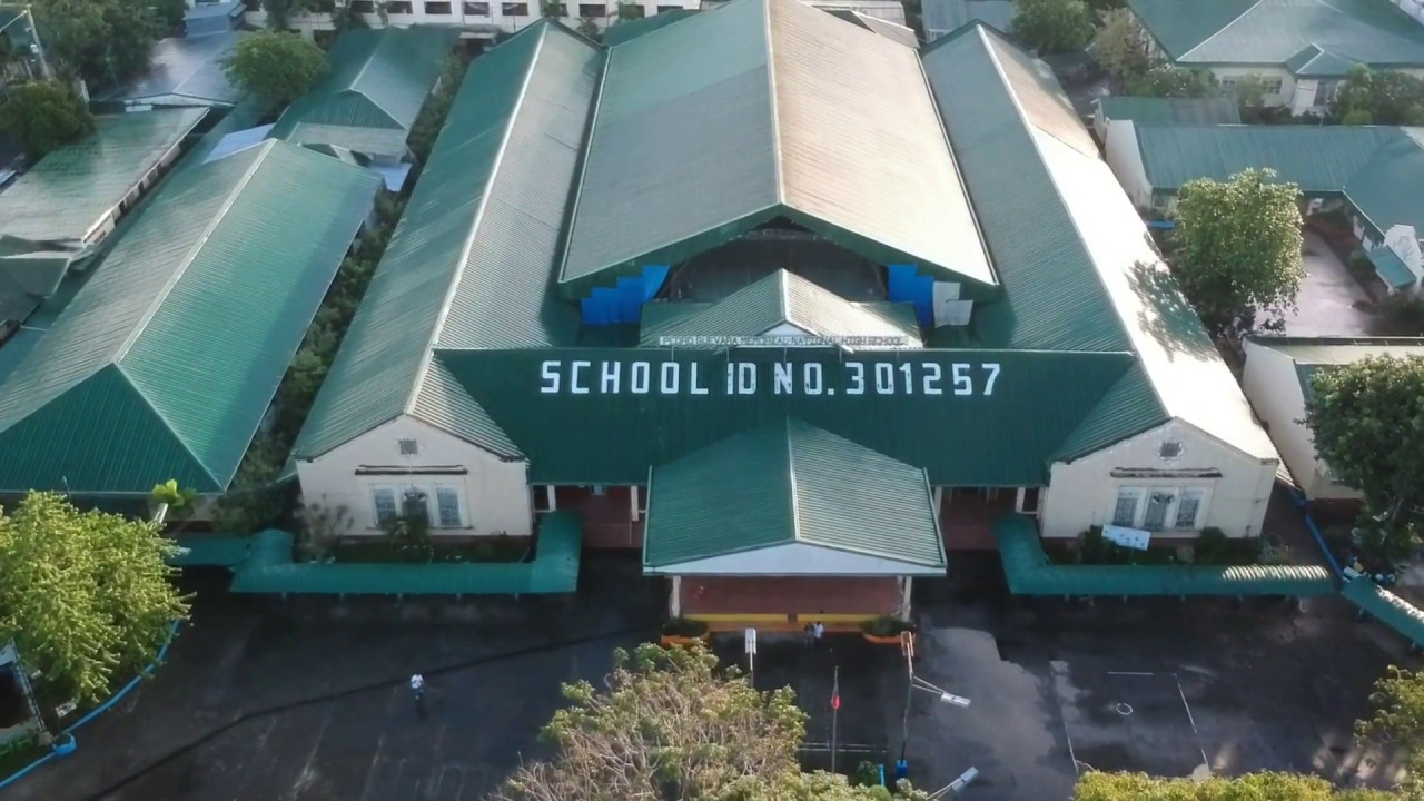 Raw aerial footage: Pedro Guevara Memorial National High School - YouTube