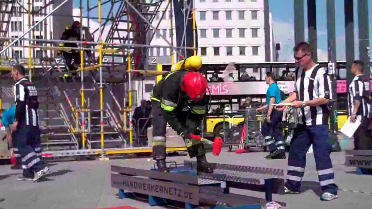 Firefighter Challenge Berlin TFA Wettkampf Startnummer 69 - YouTube