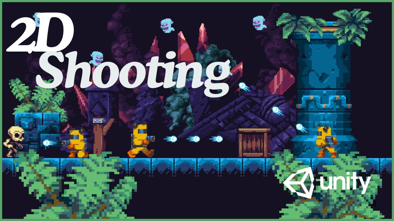 Unity 2d Shooting Tutorial Aiming Custom Projectiles And Object Pooling 2058