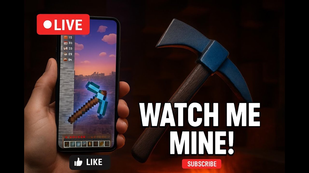 Falling Pickaxe That Breaks Everything! - YouTube