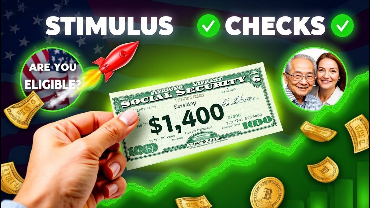 💸 STIMULUS CHECKS MASSIVE BOOST 🚀 Are You Eligible for $1,400 or More ...