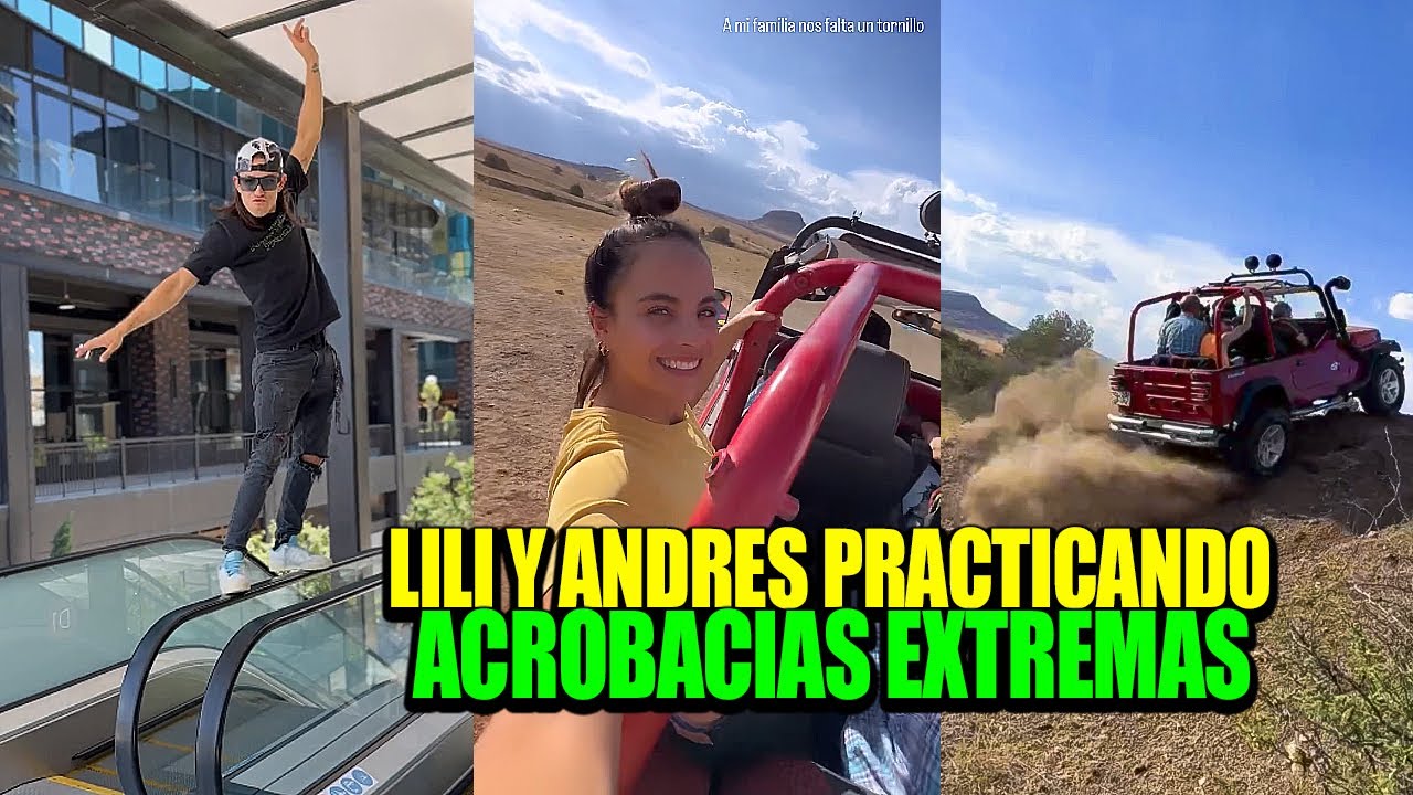 ANDRES, LILI Y KOKE REALIZANDO DEPORTES XTREMOS #exatlónméxico # ...