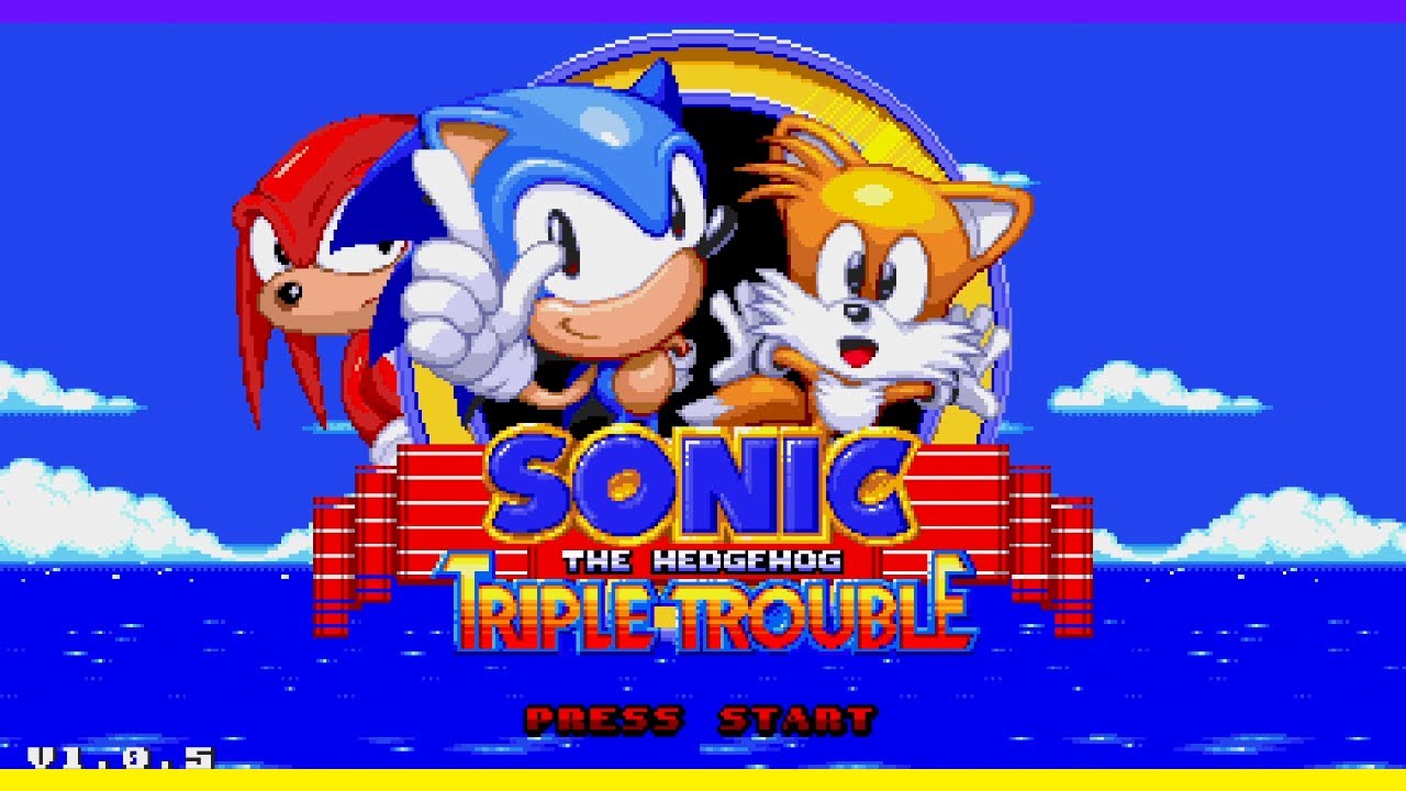 Sonic Triple Trouble 16-Bit - 1 - O melhor Sonic 4 dentre os Sonic 4 ...