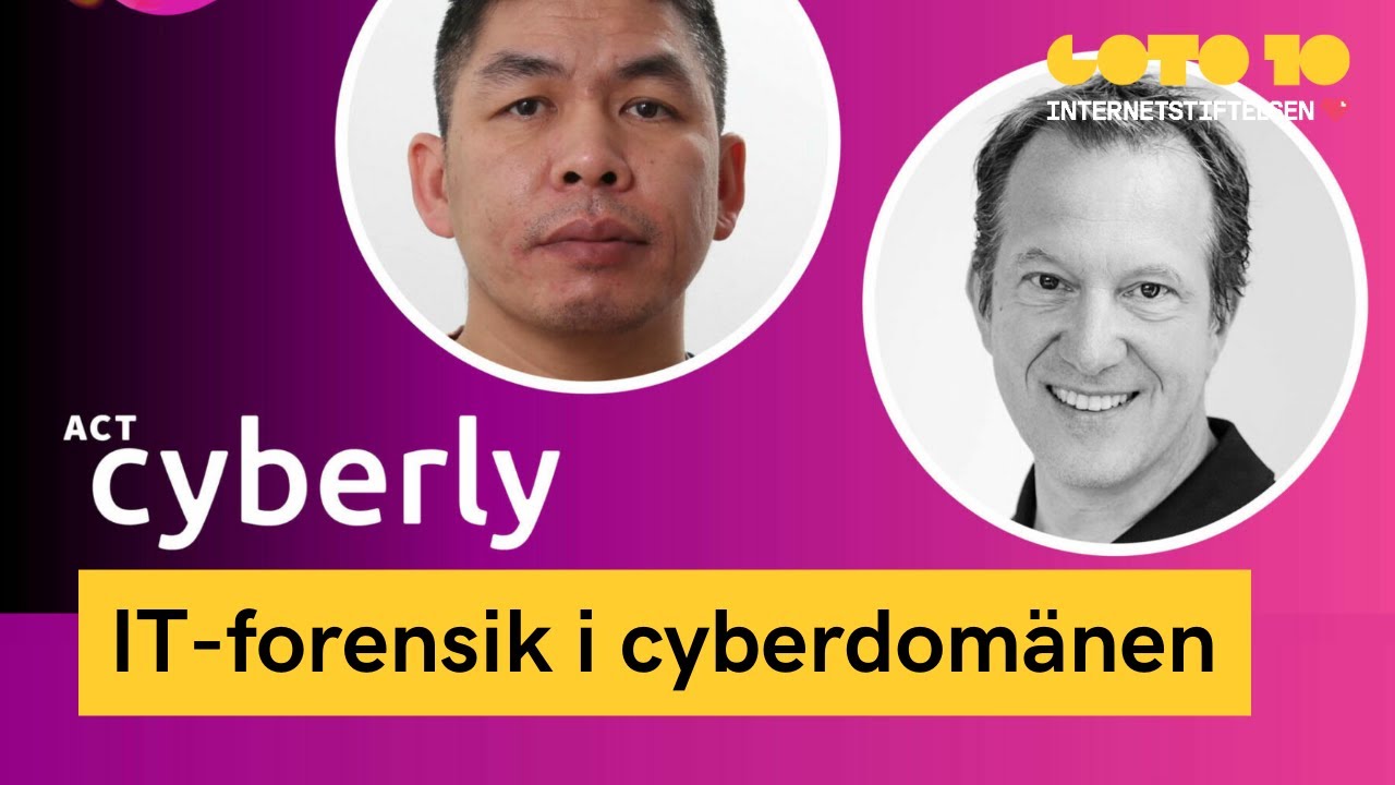 Cyberly nätverksträff: IT-forensik i cyberdomänen - YouTube