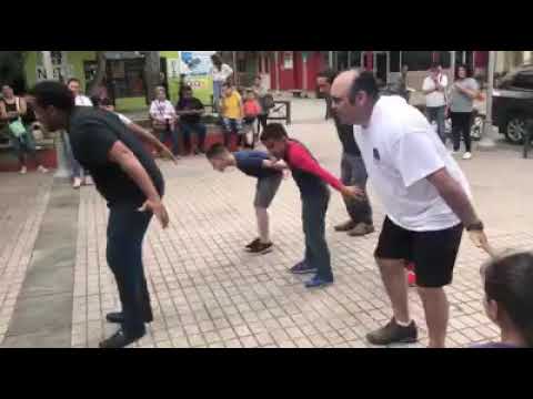 BTCV Team Leader Raul G. dancing in Jayuya Puerto Rico - YouTube
