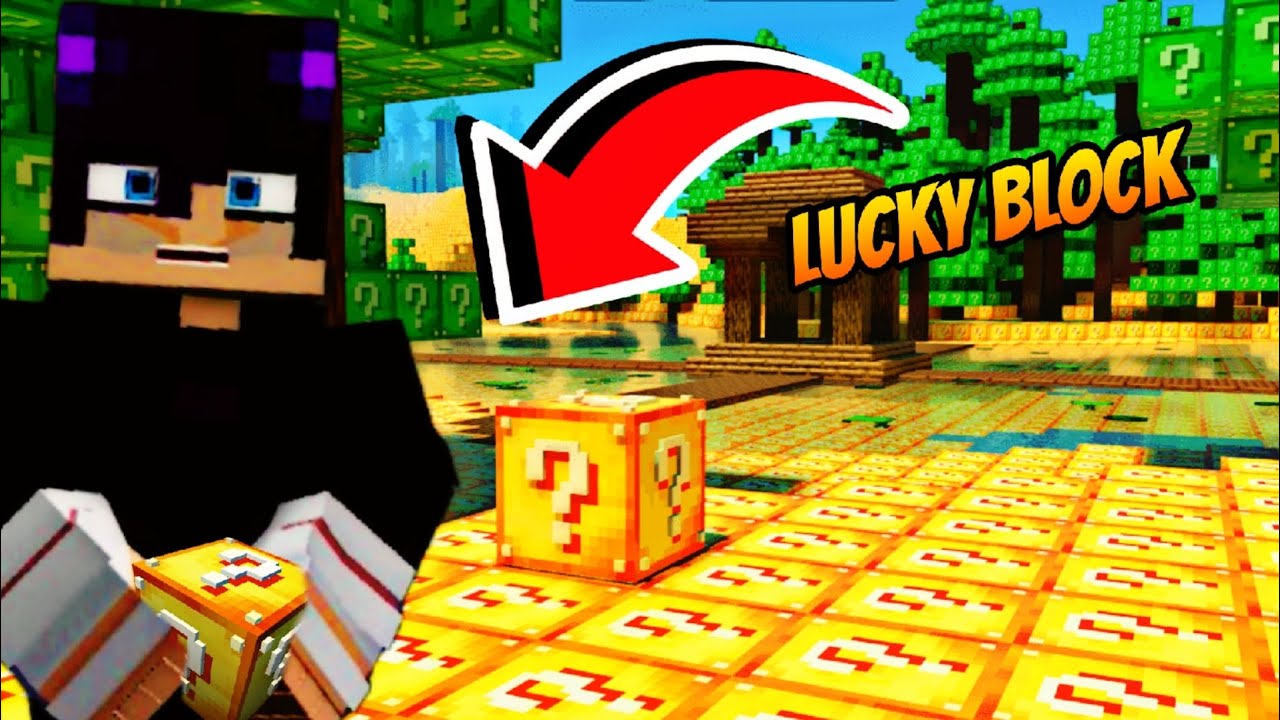 Minecraft lucky block world 🌎 | minecraft lucky block - YouTube
