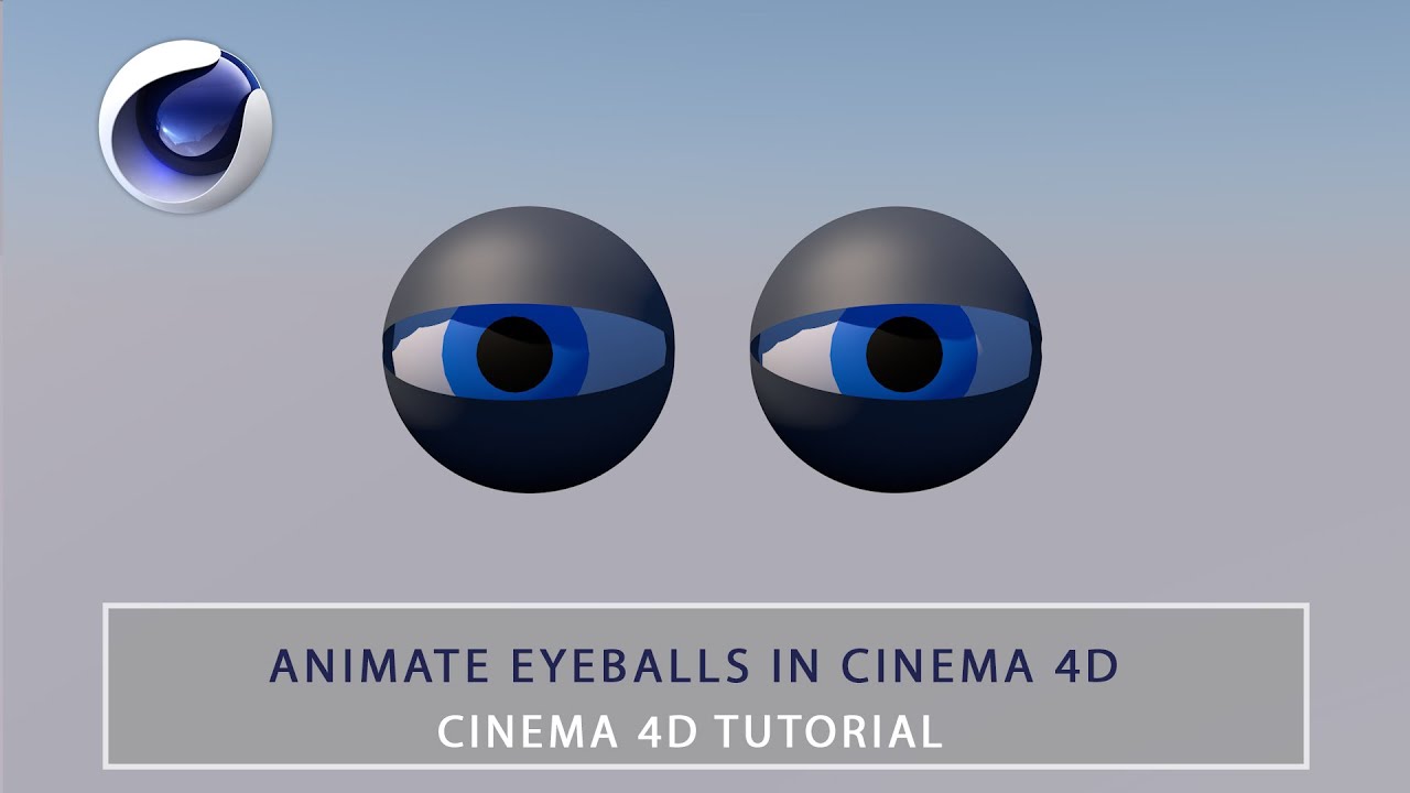 How to animate eyeball movement in Cinema 4D - YouTube
