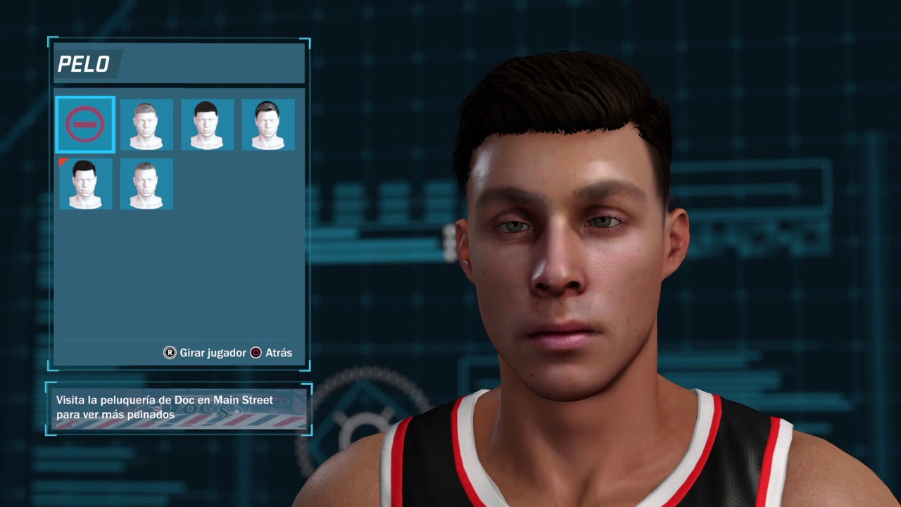 NBA 2K18: El Prólogo Scan Face - YouTube