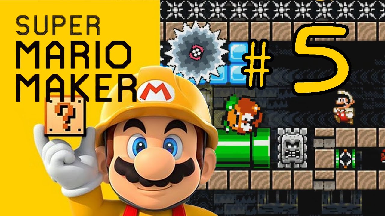 Super Mario Maker: Part 5 - Life or Death? Beta - YouTube