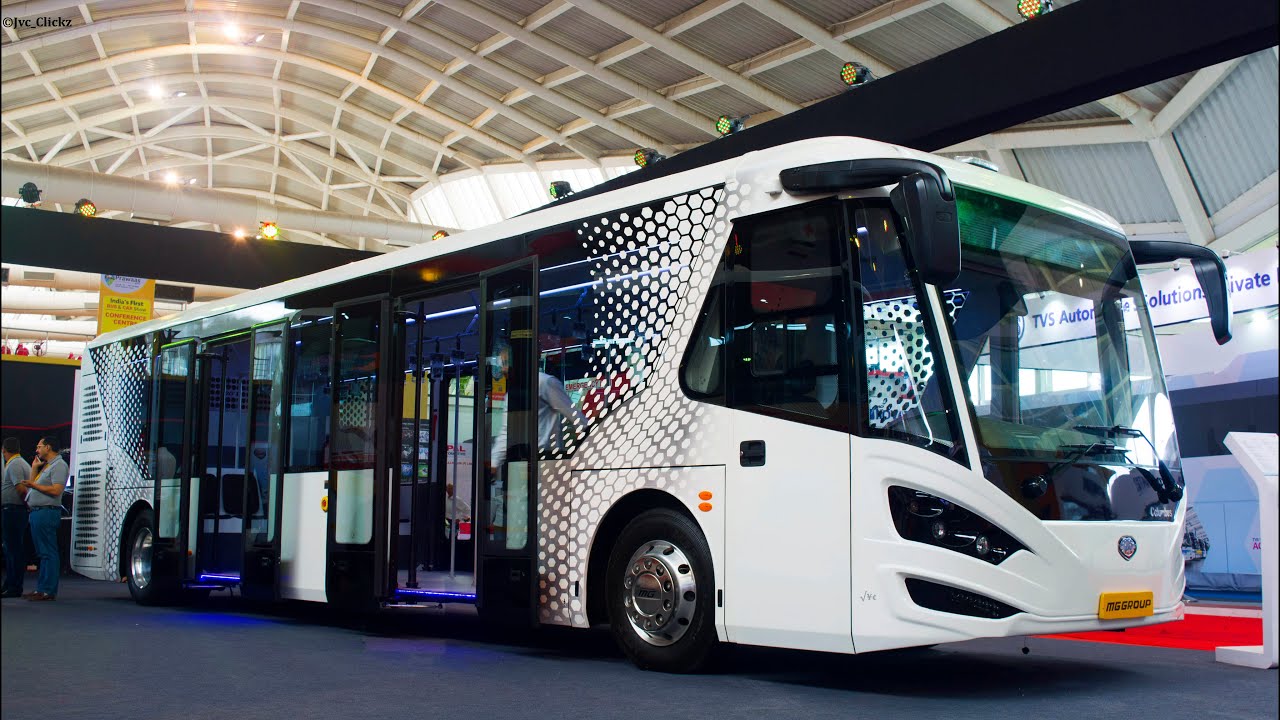 MG Columbus! India's first Monocoque Ultra Low Floor Tarmac coach at ...