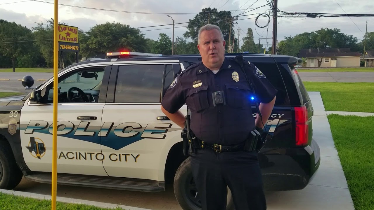 Jacinto City Police Dept Lt Mark Longrigg - YouTube