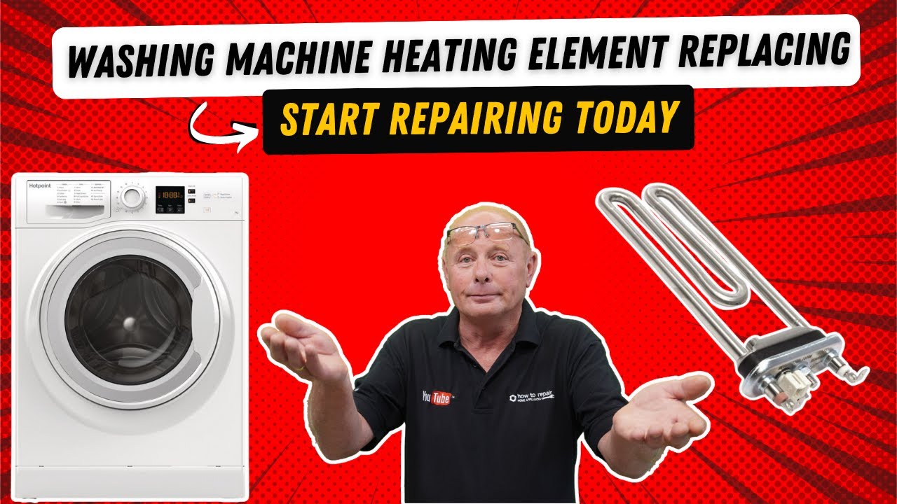 How to replace Washing Machine heating element - YouTube