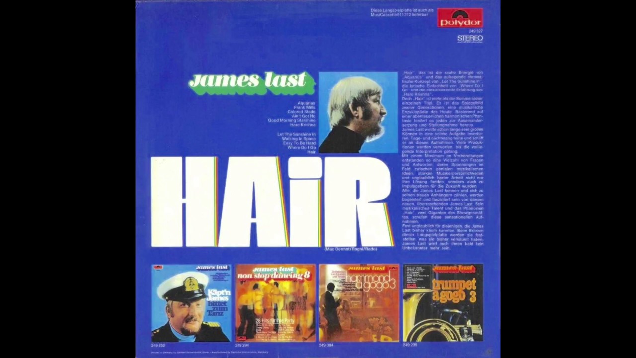 James Last - Hair (1969) - YouTube