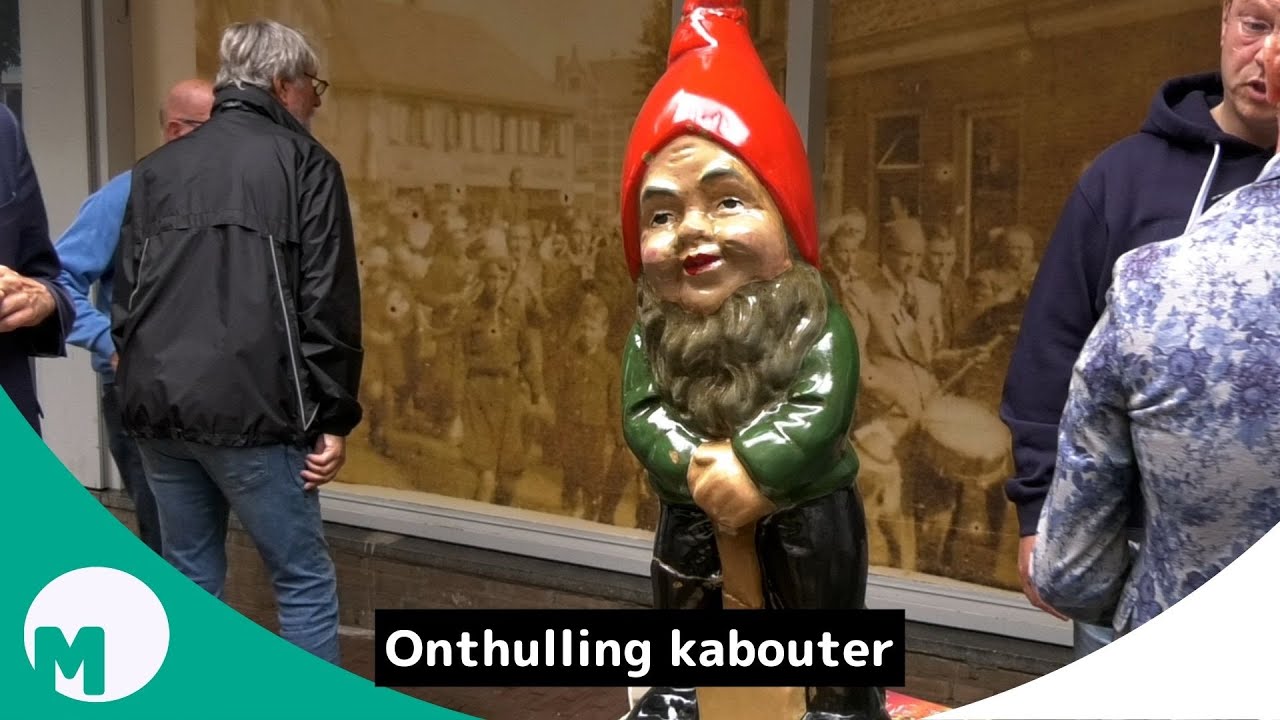 Kabouter als blijvende herinnering in Veghel I Omroep Meierij - YouTube