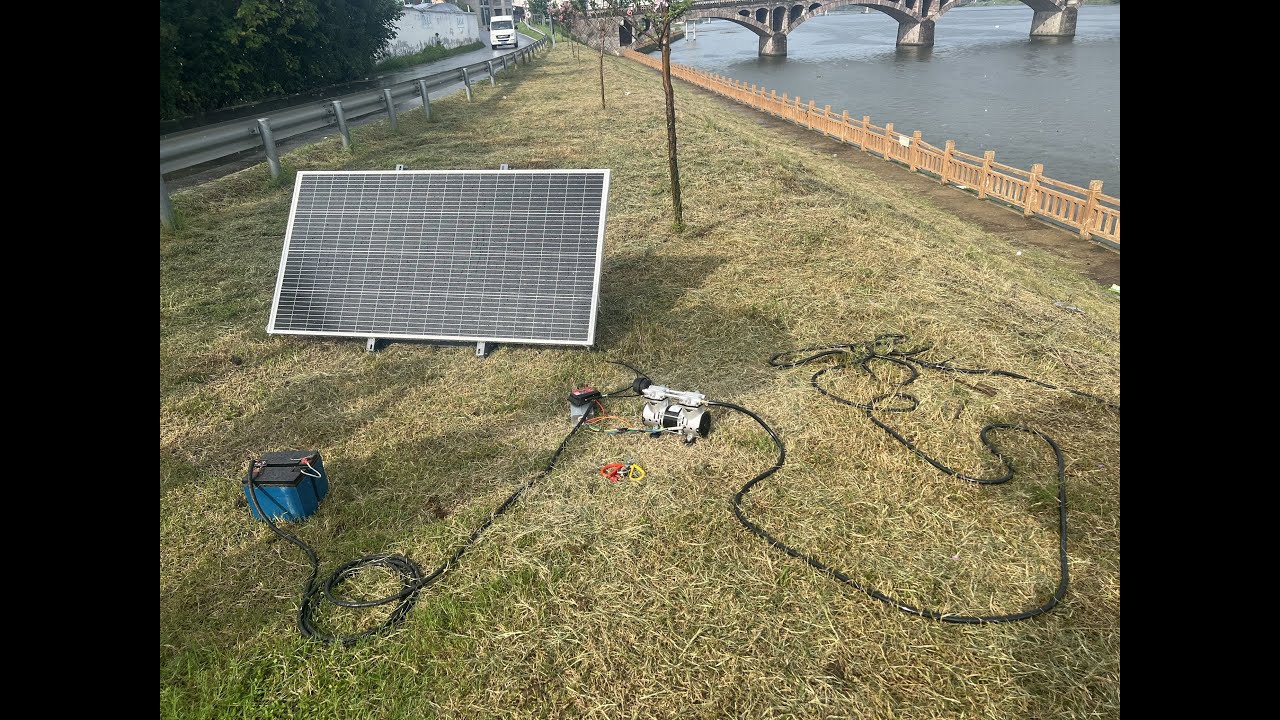 Sustainable Solution: Solar-Powered Brushless Air Compressor for ...