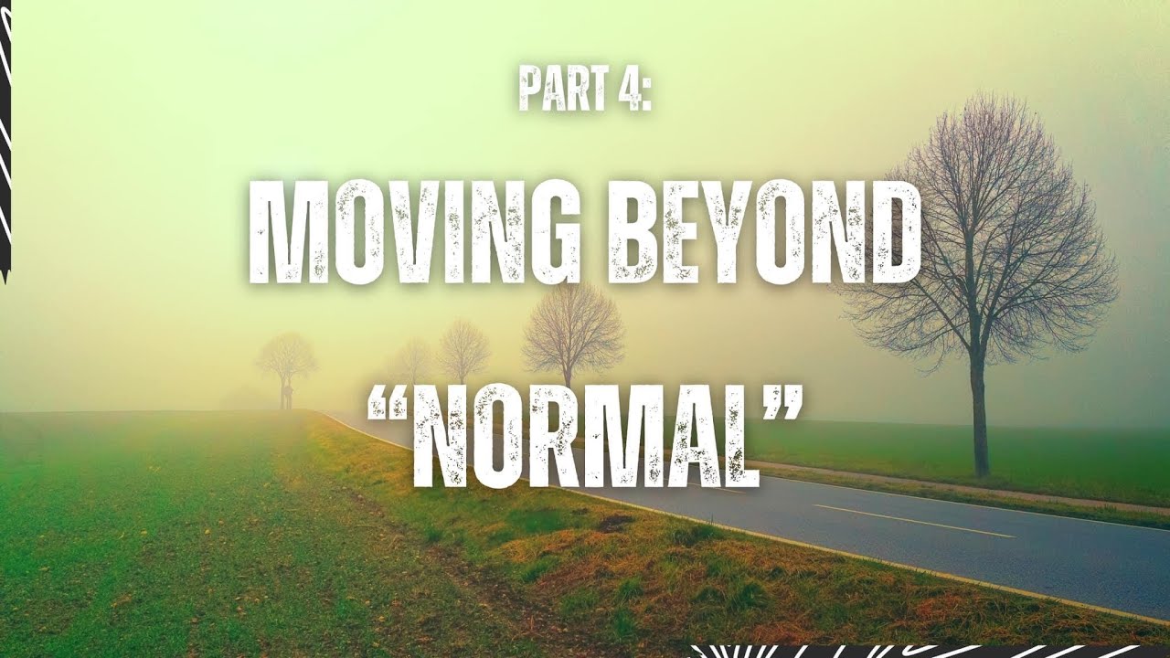 Back to Basics - Part 4: Moving Beyond "Normal" | Pastor Boniface Mgonja | January 14, 2024 ...