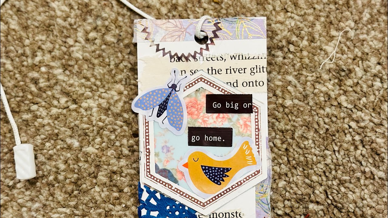 Asmr diy bookmark | Decorate bookmark with me | #diybookmark #asmr ...