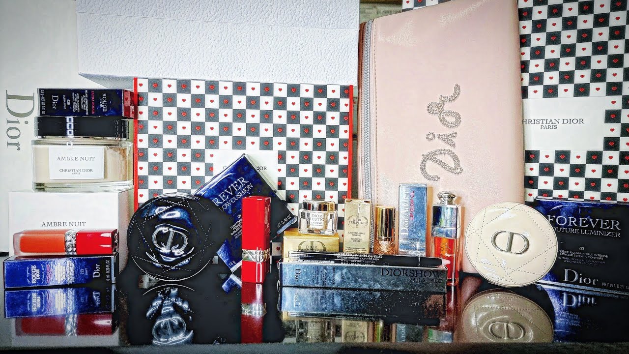 Unboxing Dior Makeup Fall Collection 2021 - YouTube