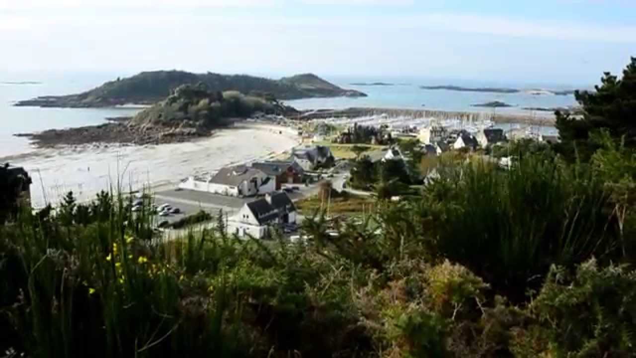 TREBEURDEN - Côte de Granit Rose - Bretagne - YouTube