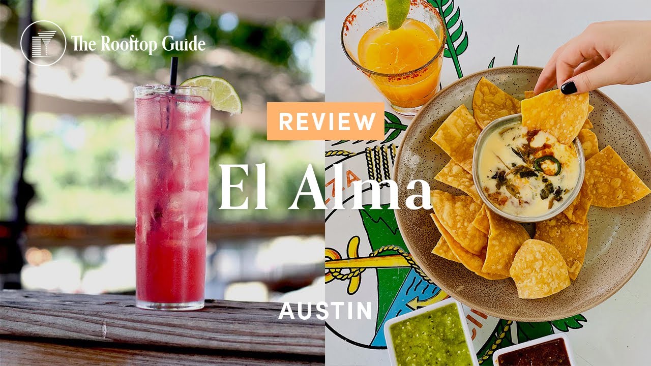 El Alma Rooftop Bar in Austin - Review - YouTube