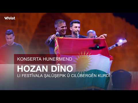 Konserta hunermend Hozan Dîno li Festîvala Şalûşepik û Cilûbergên Kurdî