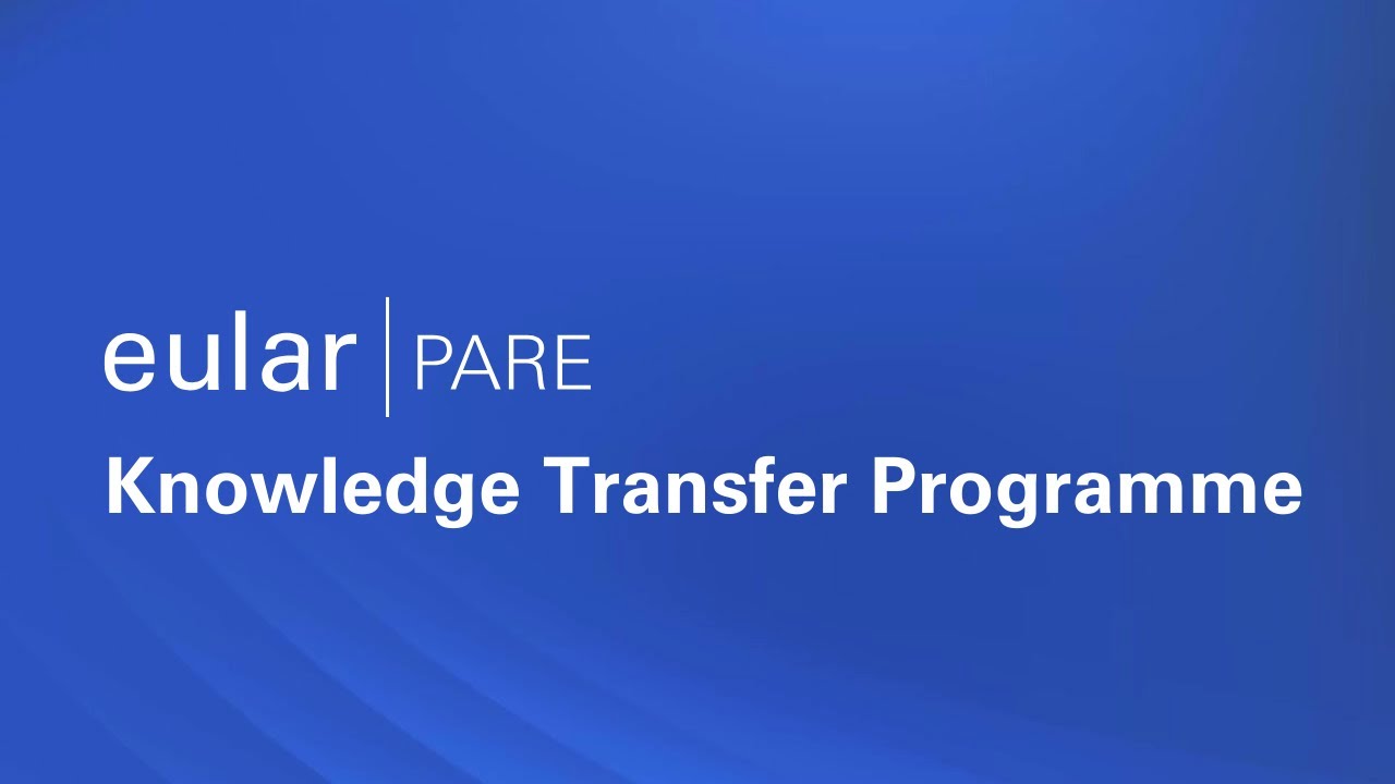 EULAR PARE: Knowledge Transfer Programme (KTP) - YouTube