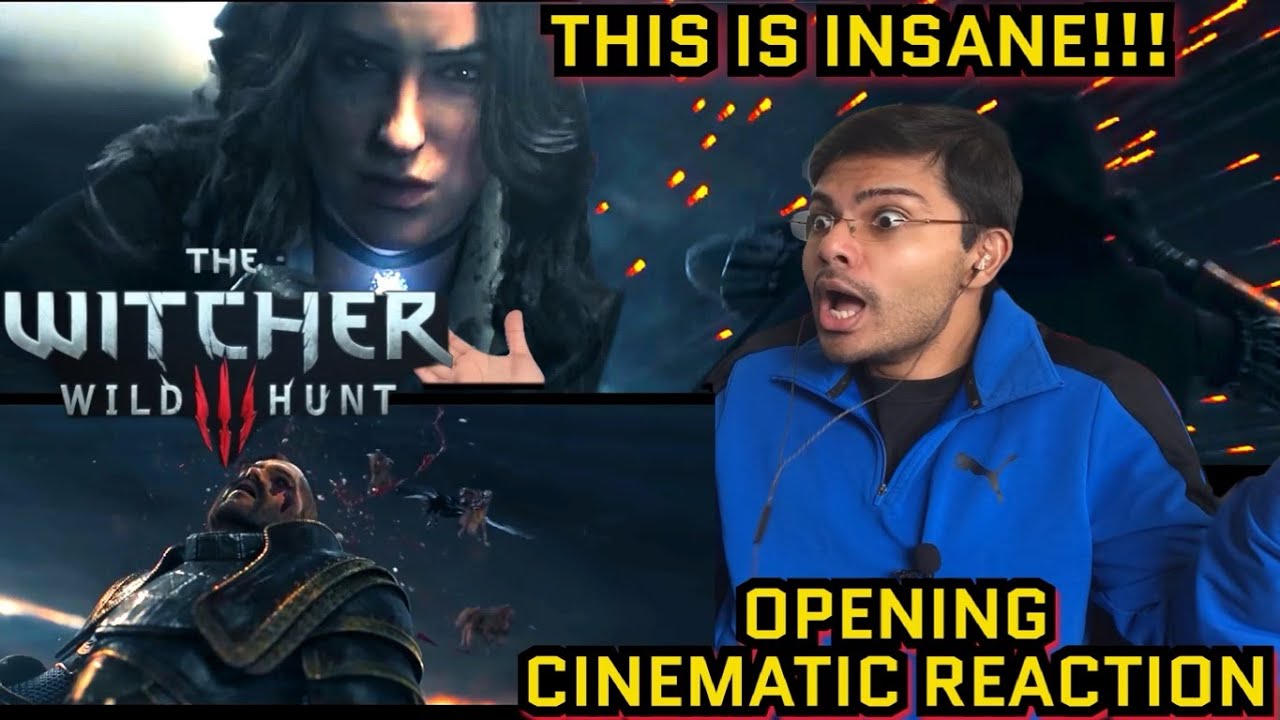 The Witcher 3 Wild Hunt ”The Trail” Opening Cinematic Reaction!! - YouTube