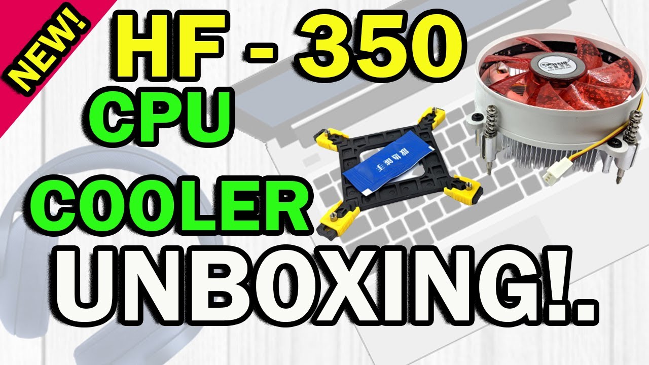 HF-350 CPU COOLER - YouTube