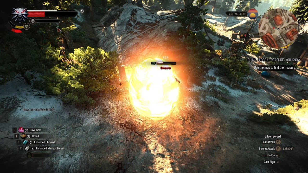 The Witcher 3: The Wild Hunt, #240 Ruins, Hidden Treasure, You know ...