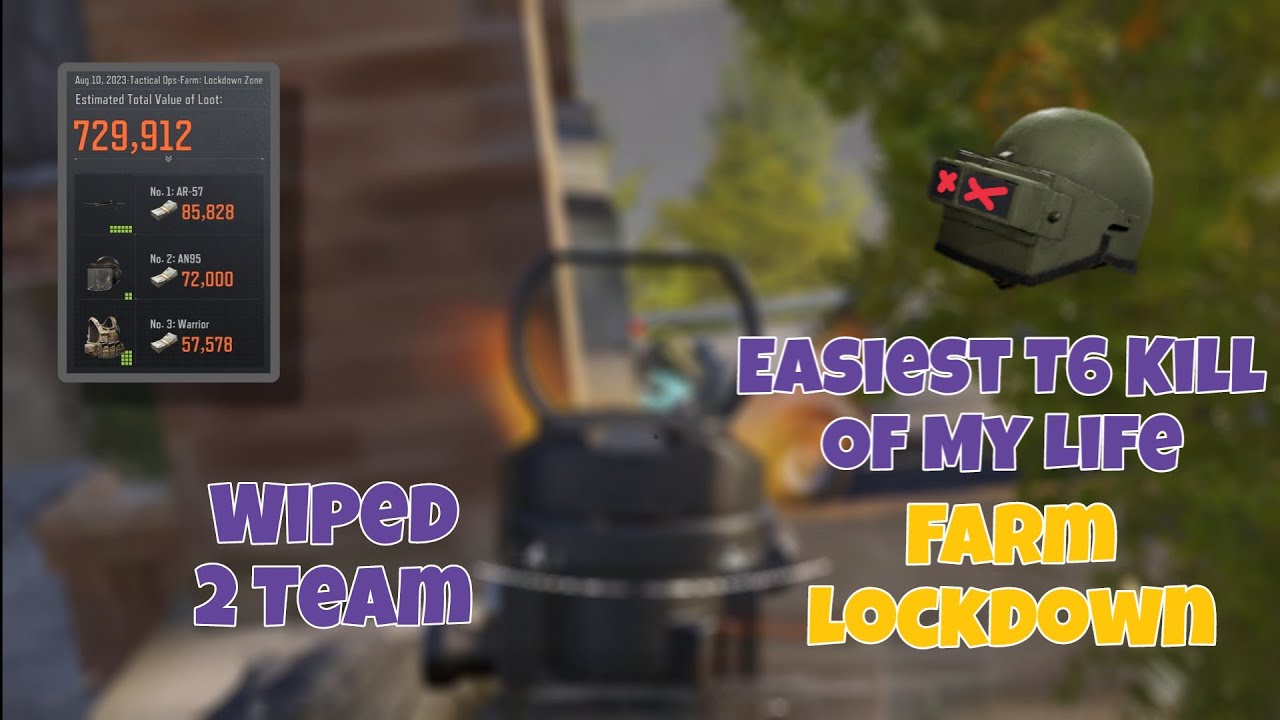 Farm Lockdown Is Easier Than Armory And Better | Arena Breakout - YouTube