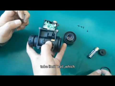 the overview of PVS-14 & how to assemble the PVS-14 - YouTube