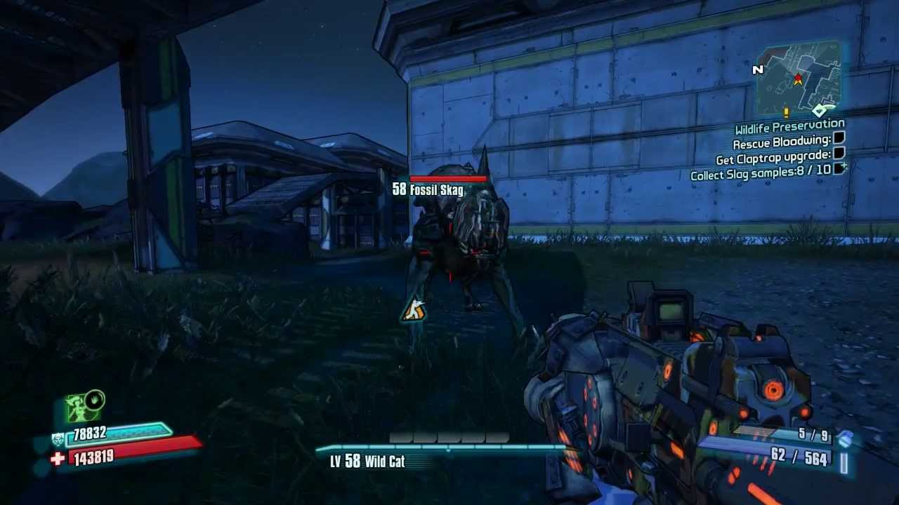 Borderlands 2 - Dancing skag ? - YouTube