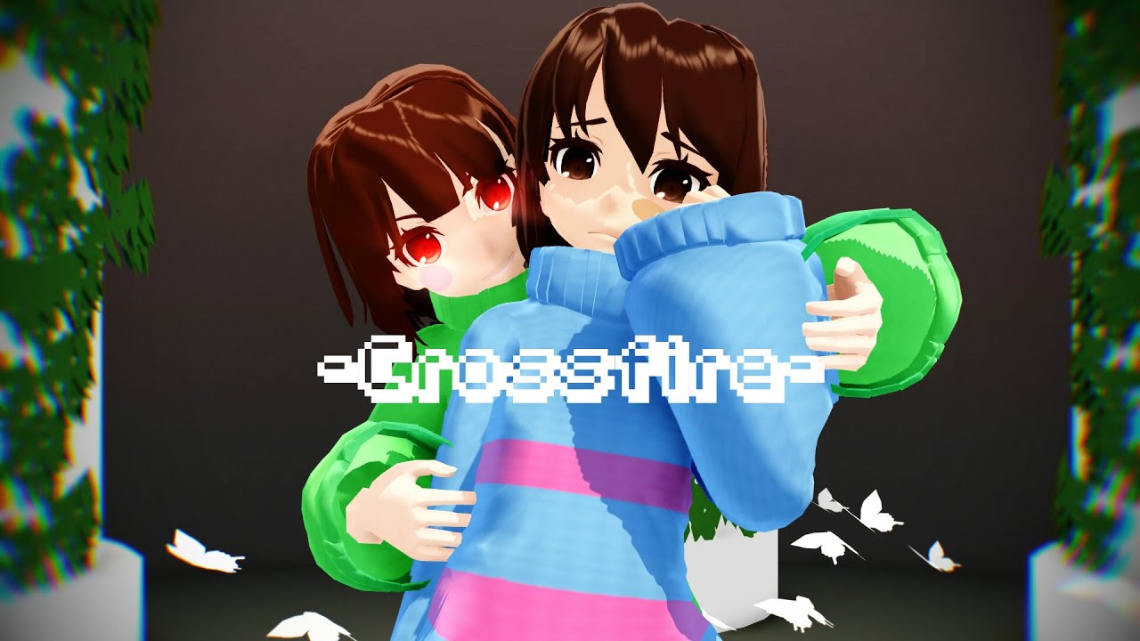 MMD | Crossfire | Frisk & Chara | Undertale - YouTube