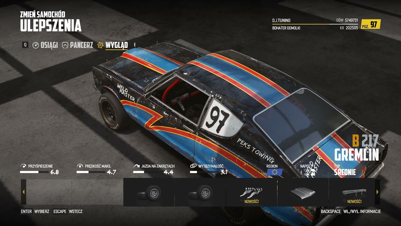 Wreckfest (2021 11 02) - Gremlin - Fiend reward pack - Rally Trophy ...