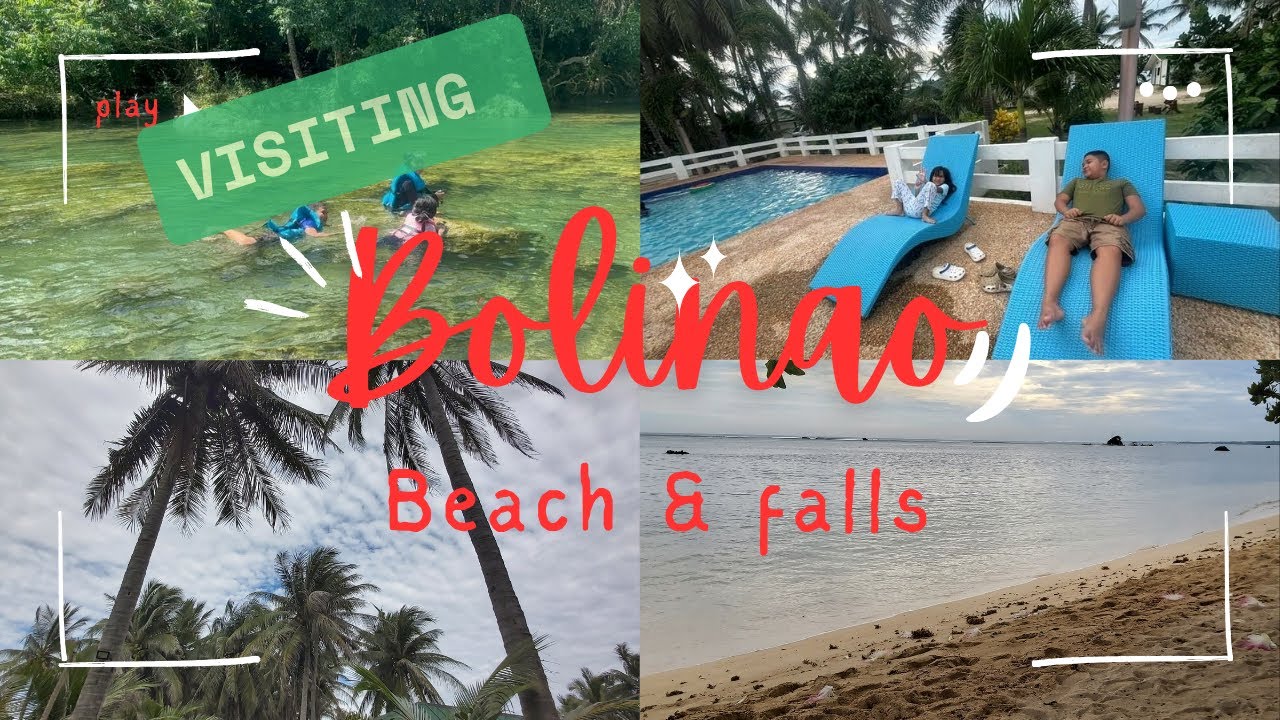 VISITING AND EXPLORING BOLINAO WATERFALLS / SPRING & BEACH - YouTube