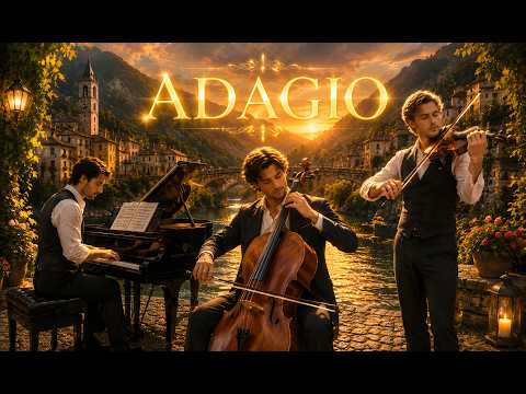 F. Mendelssohn üslubunda Adagio | Violonçel, Skripka və Piano | Romantik Klassik Musiqi