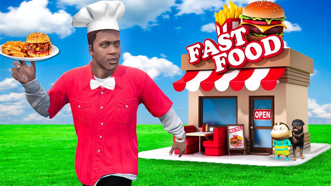 Franklin Became A Chef & Opened a Restaurant IN GTA 5 - YouTube