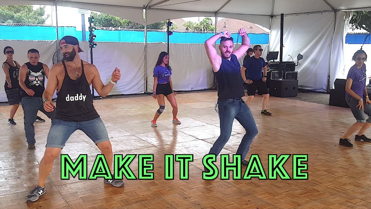 VERY FAST Line Dance! (Make It Shake) - YouTube