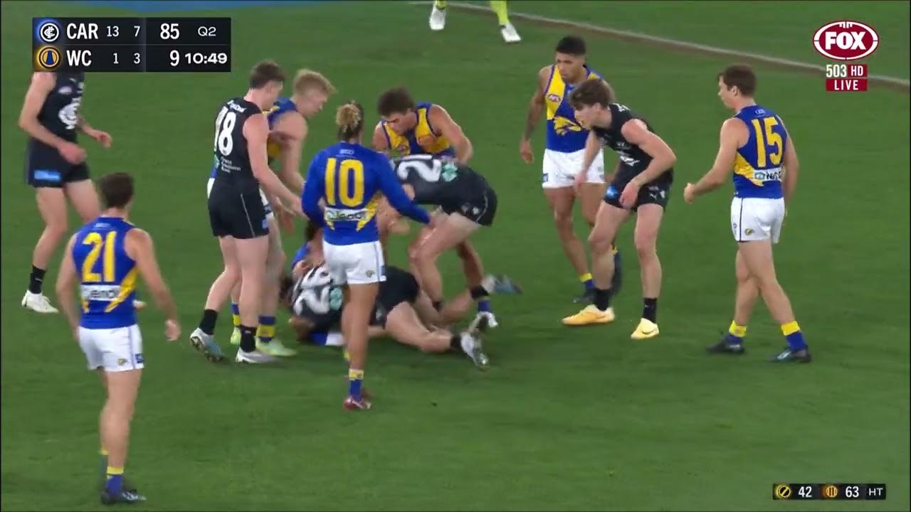 Lachie Cowan - AFL Round 19 2023 Highlights - YouTube