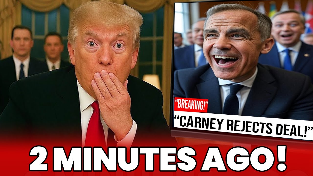 Trump FREAKS OUT as Carney Rejects EU-Style Trade Deal With U.S.— No ...